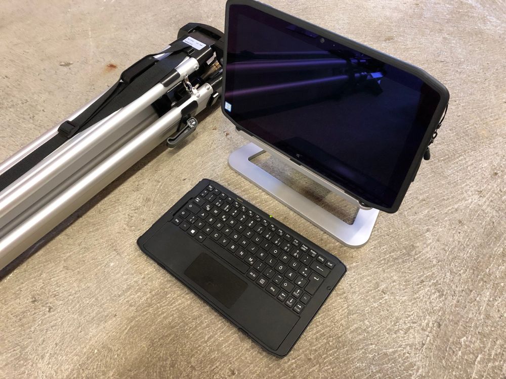 Leica Disto 3D Laser +Baustellen Tablet mit HighSens Display (Neu ...