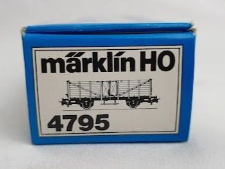 Märklin 4795 K.W.St.E. Offener Güterwagen 1989 - 92 OVP | Kaufen auf ...