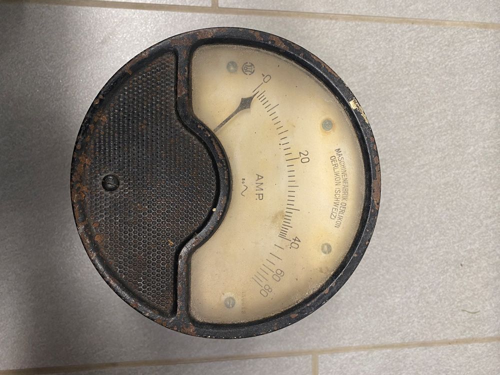 Amperemeter Antik | Kaufen auf Ricardo