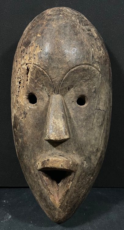 Sehr alte Vuvi Maske, Stark im Ritual gebraucht | Kaufen auf Ricardo