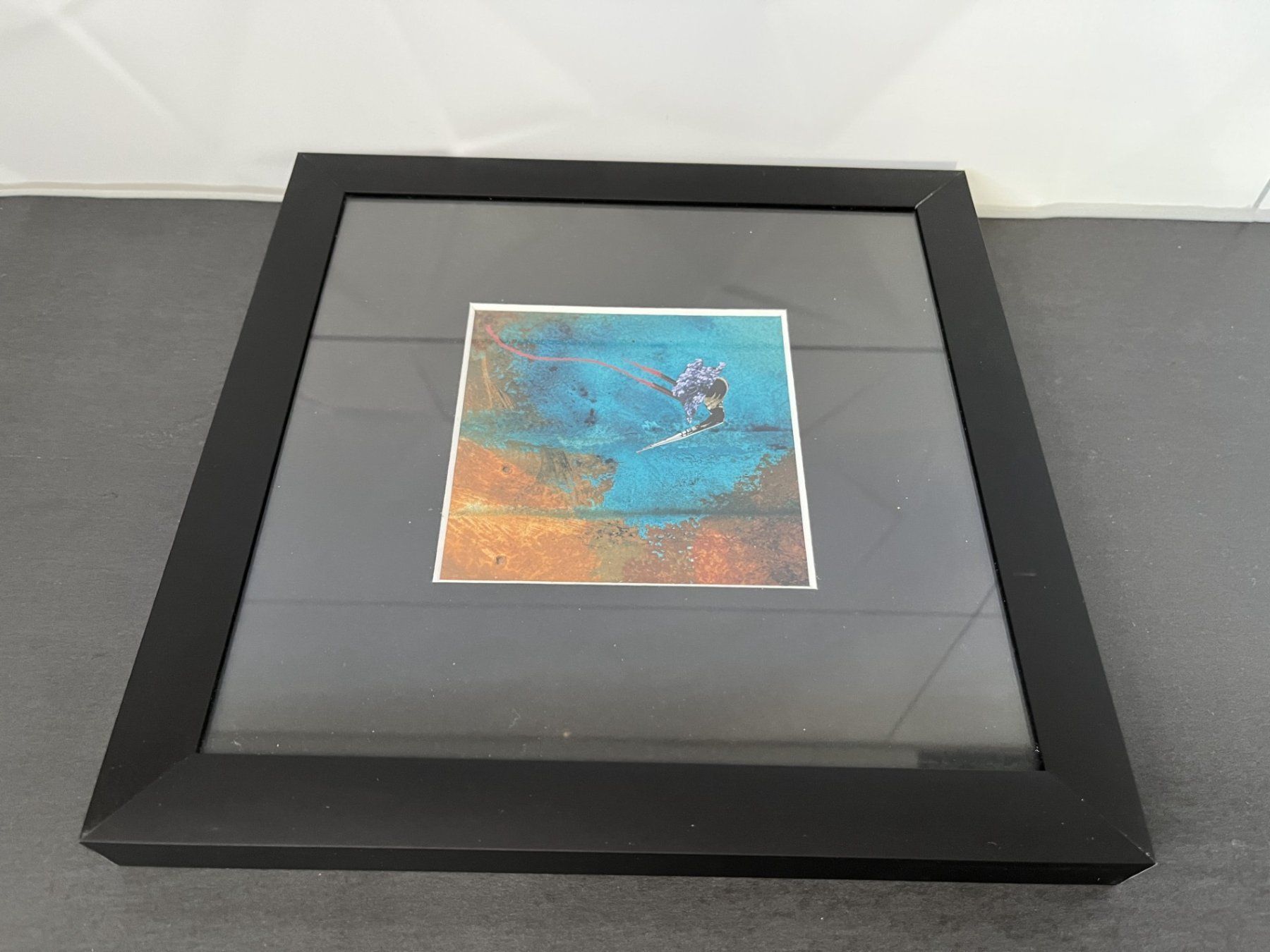 Oeuvre "Japanese tree", 2001, dans un cadre sur mesure (Neuf (Voir ...