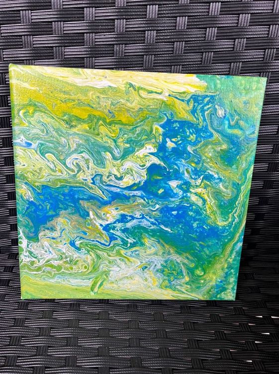 Acry Bild Leinwand 20x20cm handgemalt | Kaufen auf Ricardo