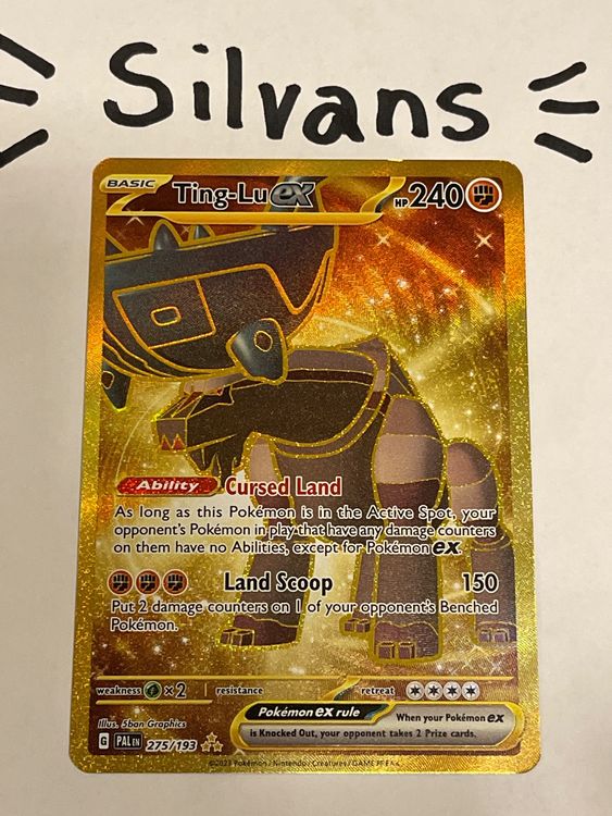 Ting-Lu ex Gold 275 Paldea Evolved Entwicklungen Paldea EN | Kaufen auf ...