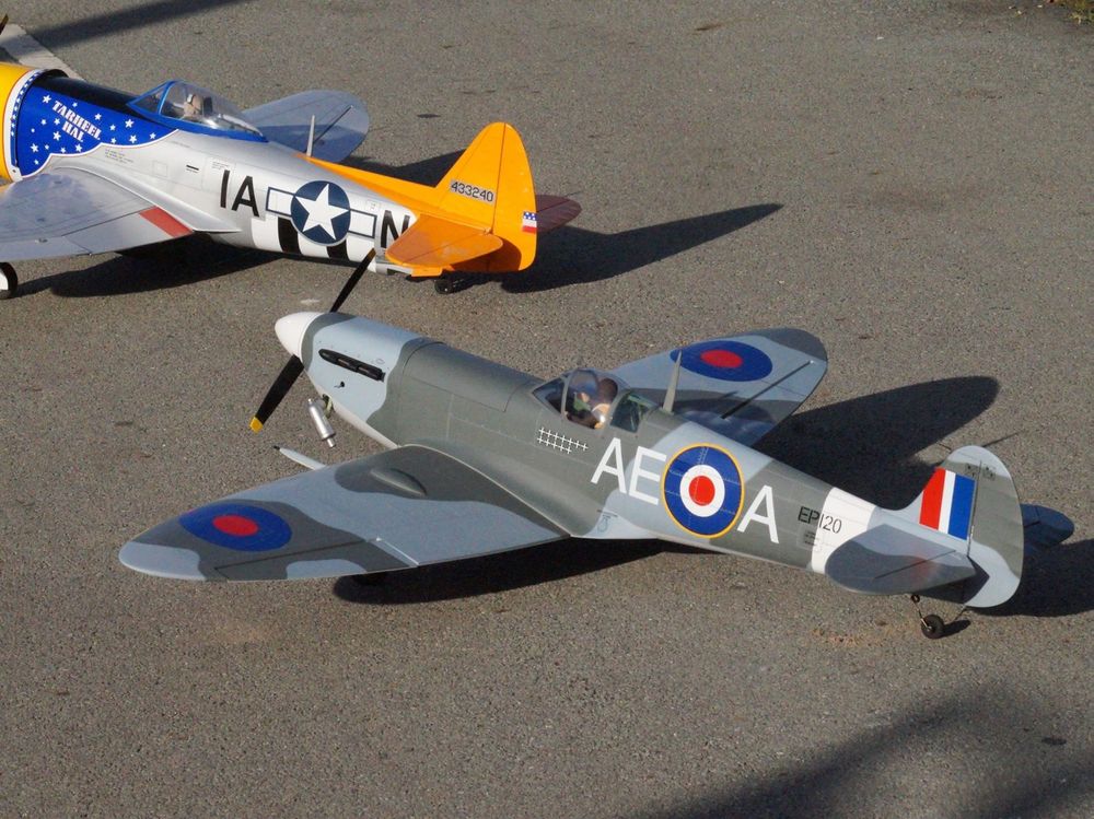 Supermarine Spitfire, Spw 1540mm, ARF-Set VQ-Models ab Fr 1 (Neu und ...