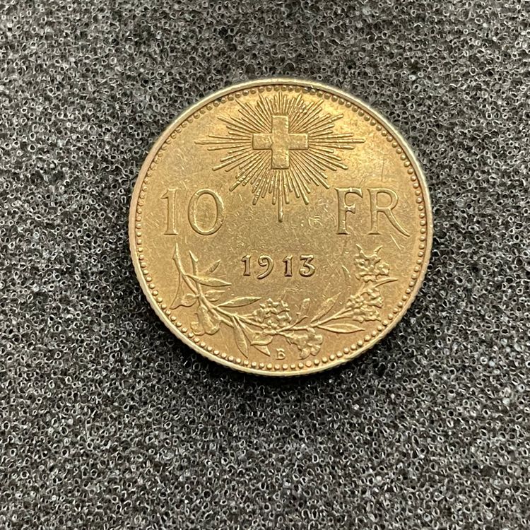 10 Franken Gold Vreneli 1913 | Kaufen auf Ricardo