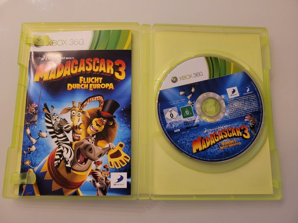 Madagascar 3 Flucht durch Europa / XBox 360 | Kaufen auf Ricardo