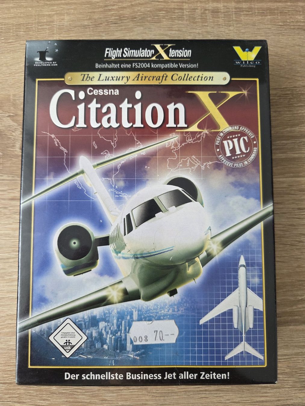 Cessna Citation X for Flight Simulator X - RARE - PC - NEW (Neu und ...