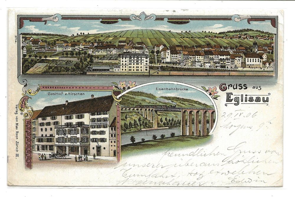 Gruss aus Eglisau (ZH) Litho | Kaufen auf Ricardo