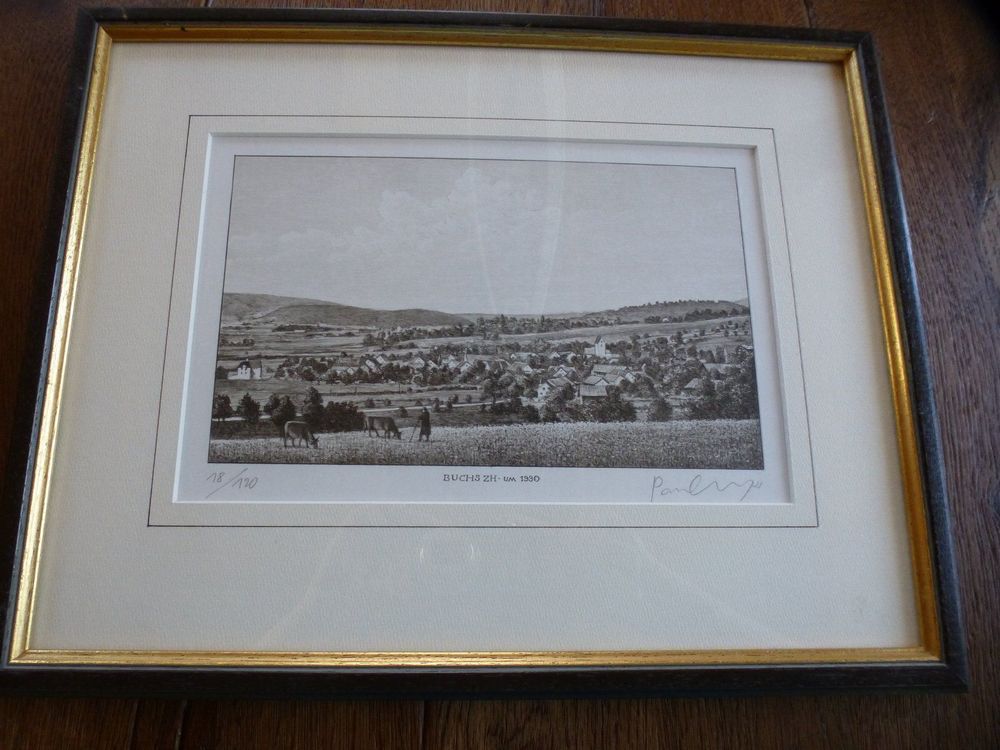 Bild Buchs ZH um 1930 / Paul Wyss (Gebraucht) in Henggart für CHF 35 ...
