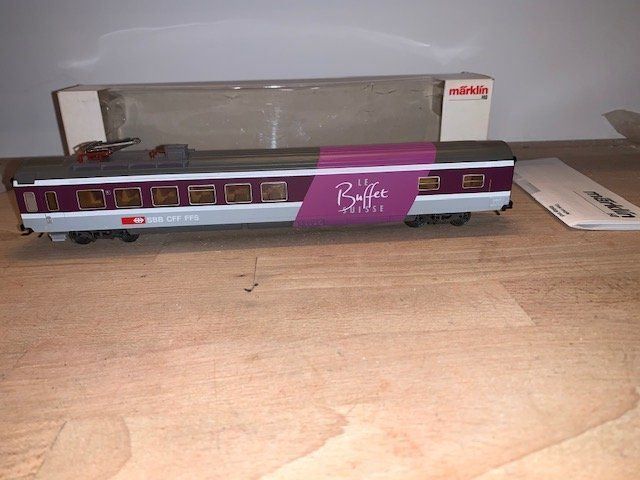 Märklin 4125 Speisewagen Buffet Suisse | Kaufen auf Ricardo