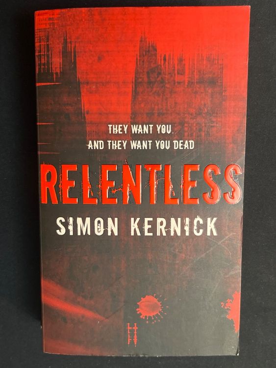 Thriller Roman "Relentless" von Simon Kernick (Gebraucht) in Forch für ...