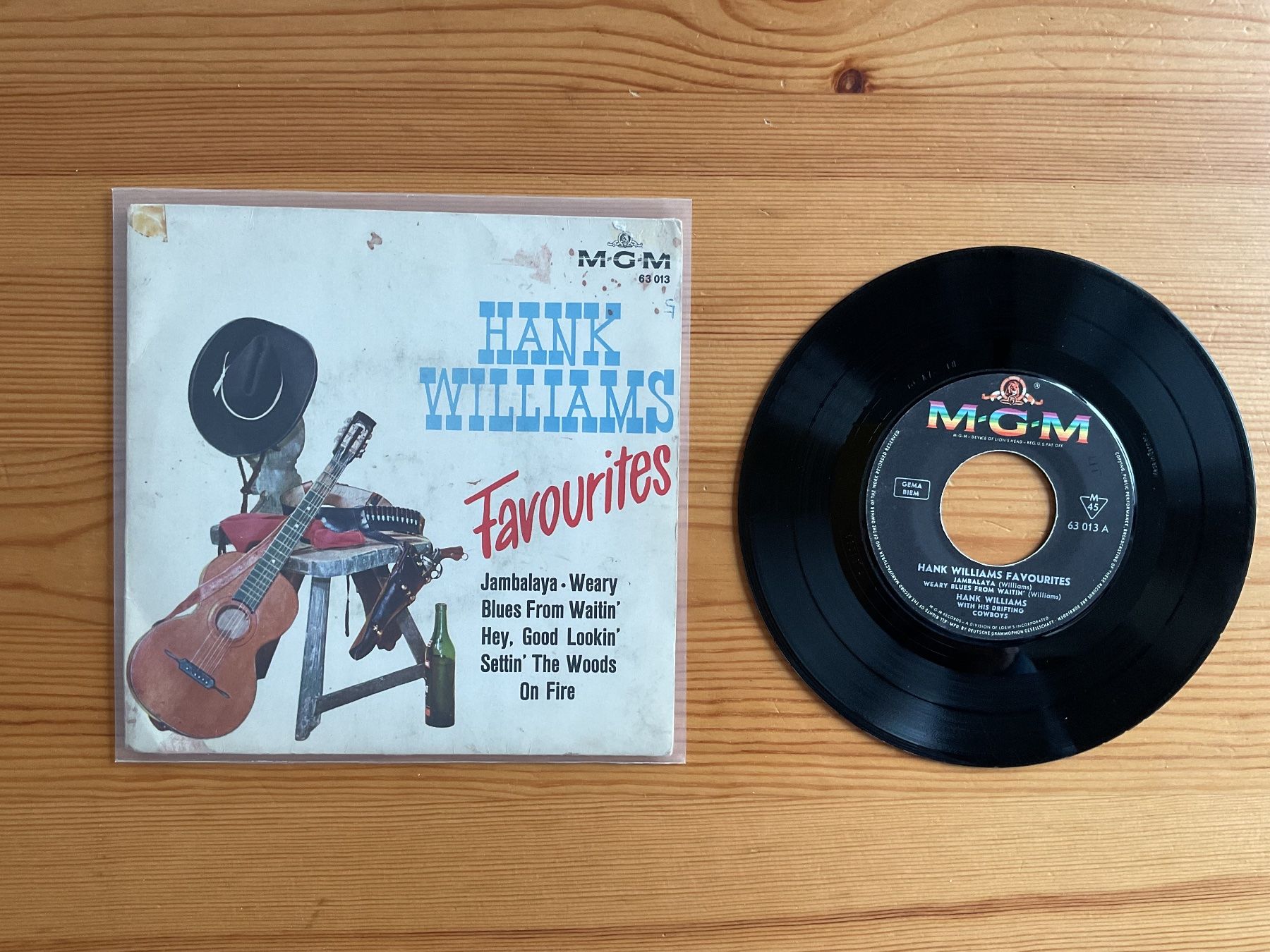 Single 7’’ - Hank Williams / Favourites (D'occasion) à Ocourt pour CHF ...
