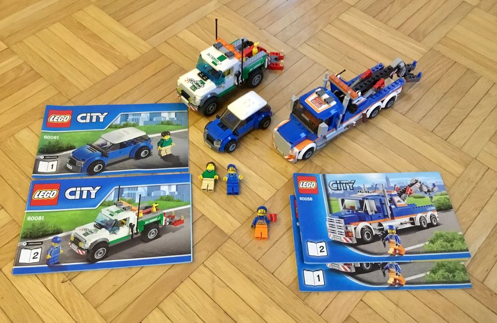 Lego City 60081+60056 - Abschleppwagen (Gebraucht) in Rorbas für CHF 50 ...