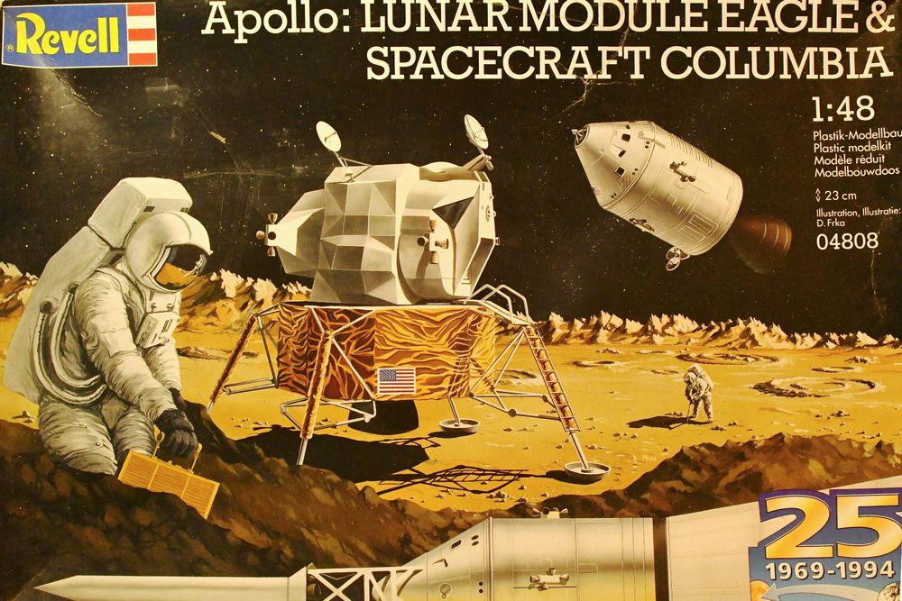 Apollo Lunar Module Eagle & Spacecraft Columbia 1/48 Revell | Kaufen ...