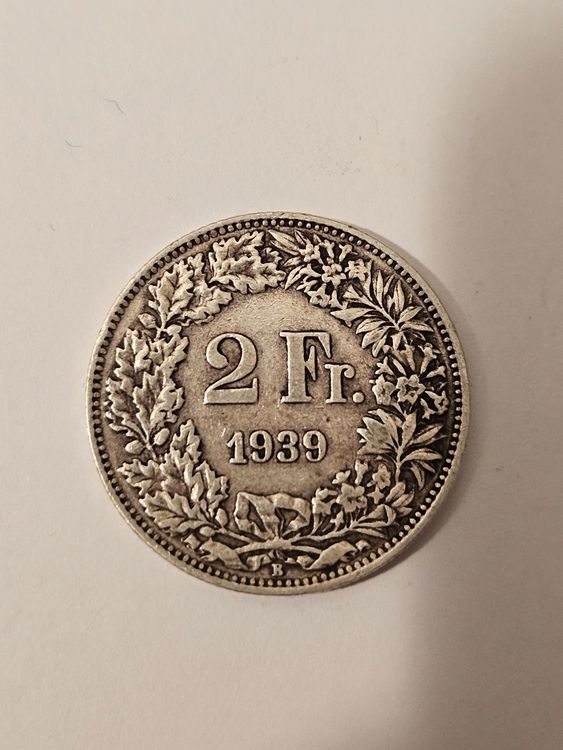 2 Franken 1939 | Kaufen auf Ricardo