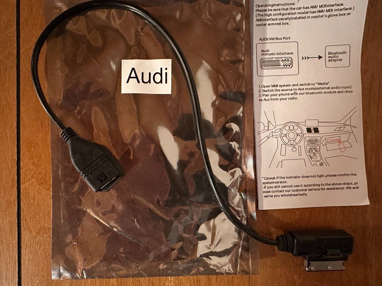 Audi, VW AMI / MMI Interface Adapter USB für Bluetooth-Audio (Gebraucht ...