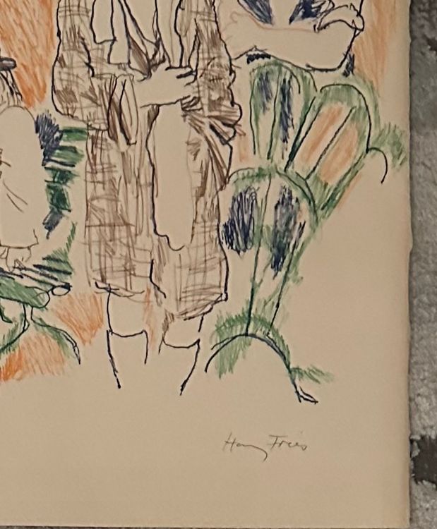Hanny Fries Litho Handsig | Kaufen auf Ricardo