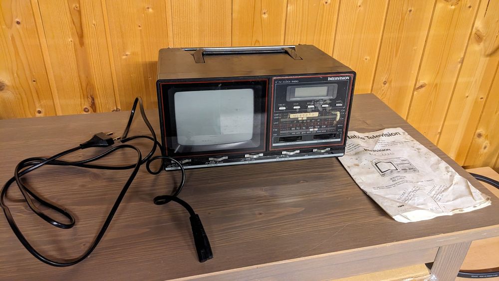 Intervision 5" Portabler CRT TV Retro (Gebraucht) in Bad Ragaz für CHF ...