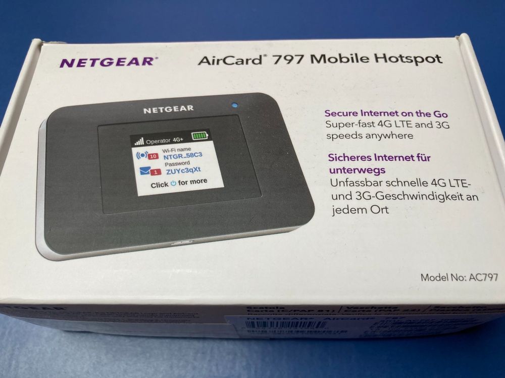 NETGEAR AirCard 979 Mobile Hotspot (Neu und originalverpackt) in ...