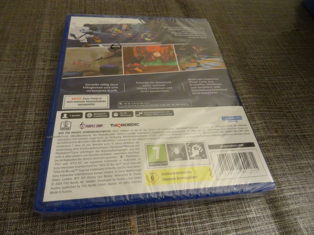 PS5 Disney Epic Mickey: Rebrushed - Neu & OVP! ab 11 Franken (Neu und ...