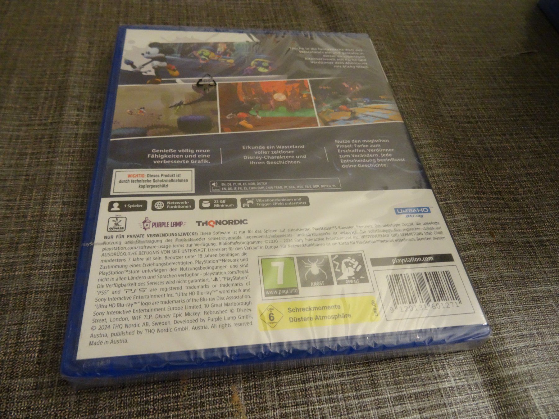 PS5 Disney Epic Mickey: Rebrushed - Neu & OVP! ab 11 Franken (Neu und ...