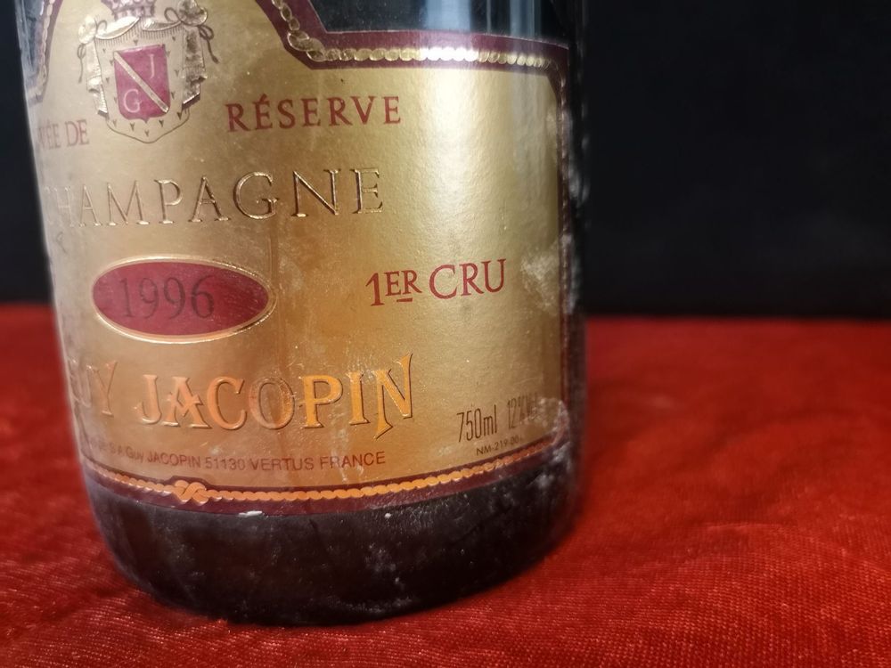 GUY JACOPIN 1er CRU 1996 (Neuf (Voir description)) à Genève pour CHF 49 ...