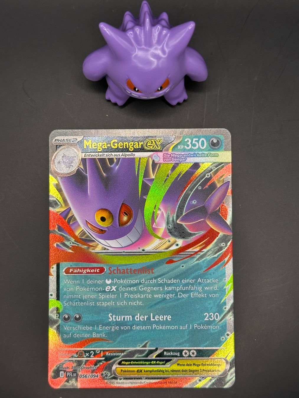Pokémon Fatale Flammen - Mega Gengar ex PFL 056 DE (Neu (gemäss ...