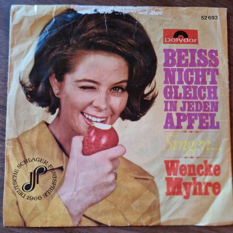 Wenke Myhre - Beiss nicht gleich in jeden Apfel. Schlager. | Kaufen auf ...