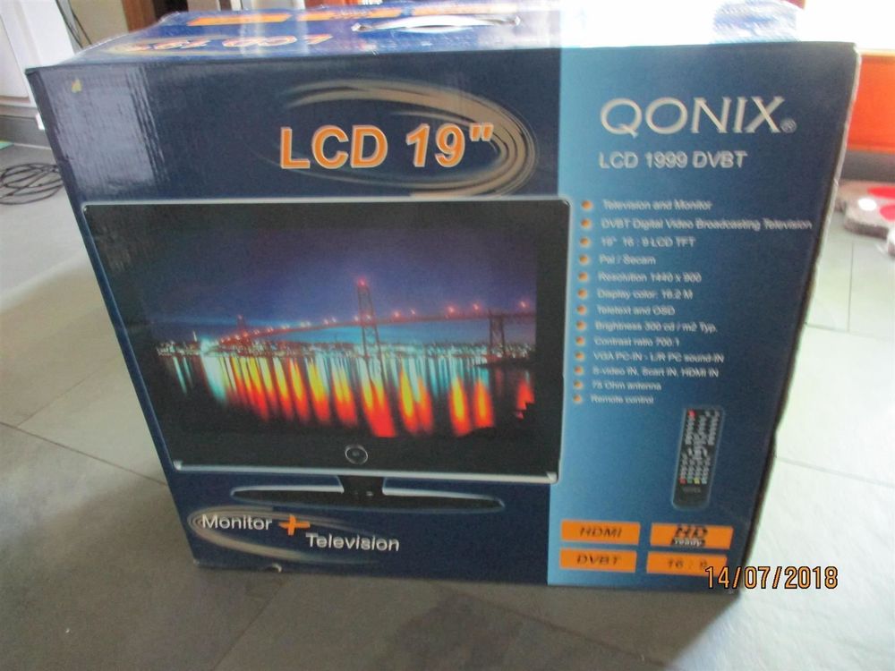Qonix LCD-1999 DVBT - Neuwertig | Kaufen auf Ricardo