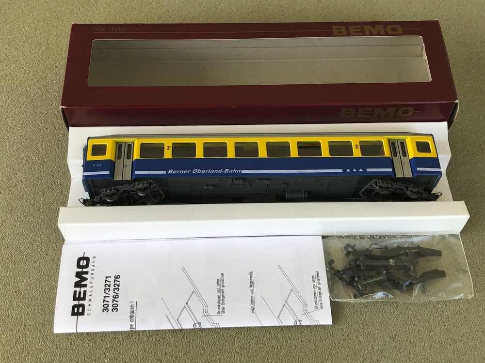 BEMO 3271 715 BOB B 245 Personenwagen 2.Kl HOm (Neu und ...