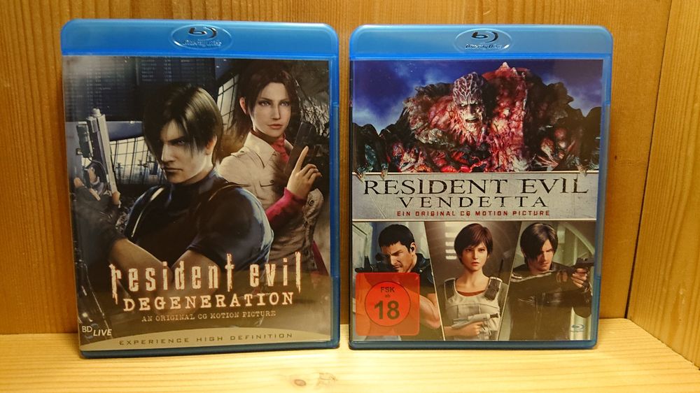 RESIDENT EVIL Degeneration und Vendetta Blu-Ray (Gebraucht) in Wilderswil für CHF 18.9 – mit ...