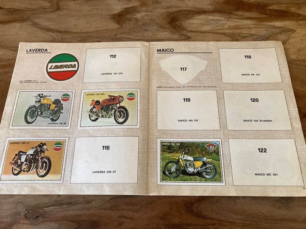 Panini Album Super Moto 1975 | Kaufen auf Ricardo