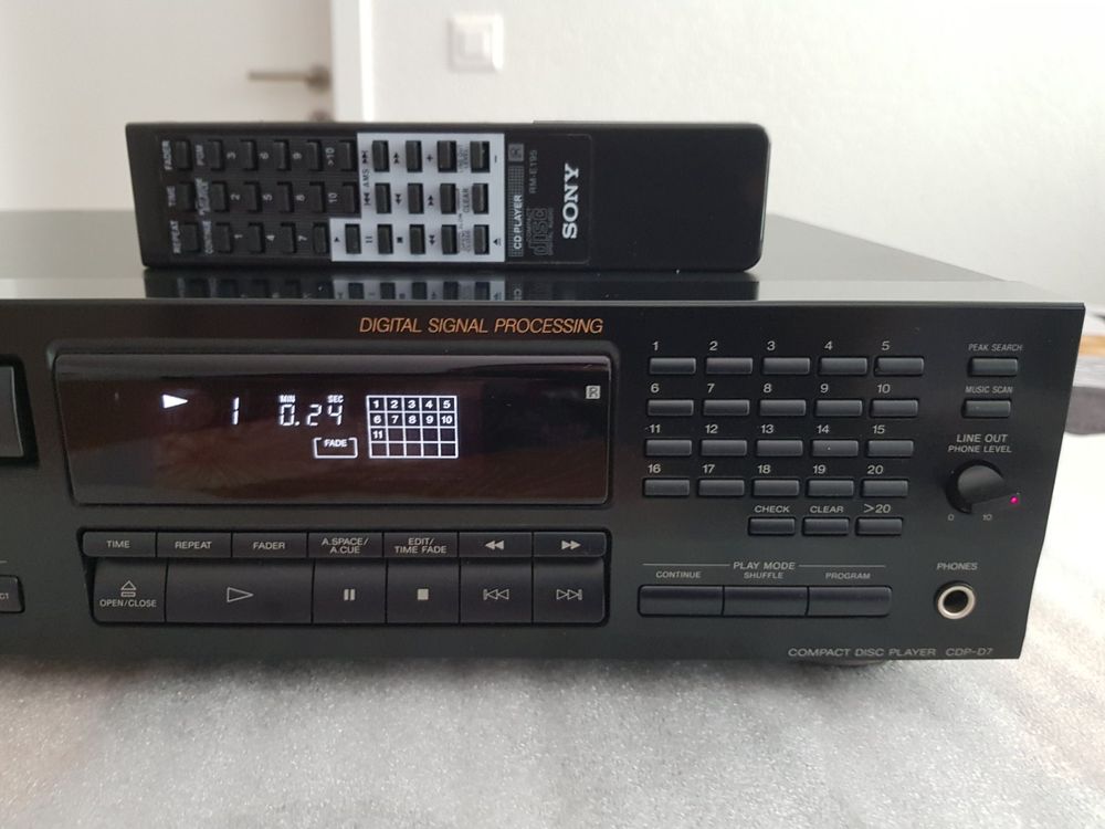 🎶 Sony CDP-D7 Hifi, Digital Signal Processor (Gebraucht) in Delémont ...