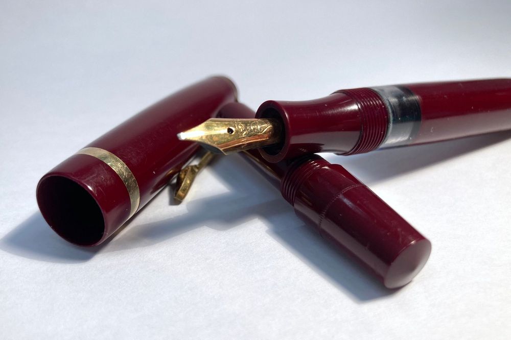 🌟 Soennecken Füller Füllfederhalter Kolbenfüller 14 Karat🌟 | Kaufen auf ...