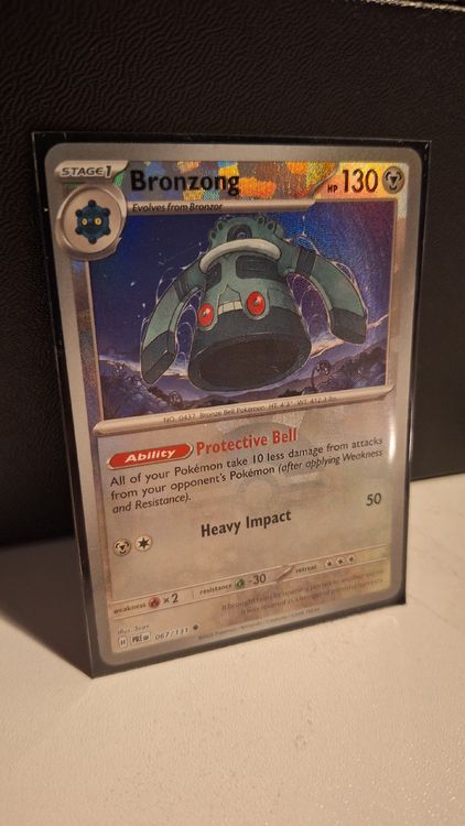 Bronzong 067/131 /Pokeball / EN Prismatic Evolutions Pokemon | Kaufen ...