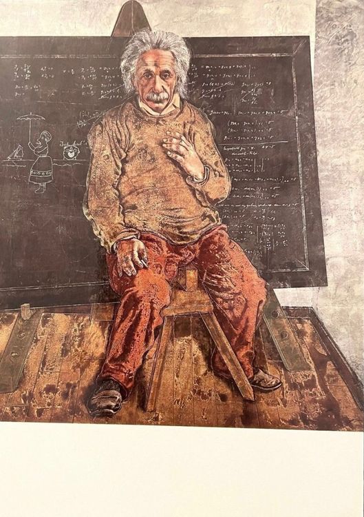 AK Einstein/Hans Erni/Nobelpreis/Genie//Kunst/Luzern/Art/ (Gebraucht) in Läufelfingen für CHF 10 ...