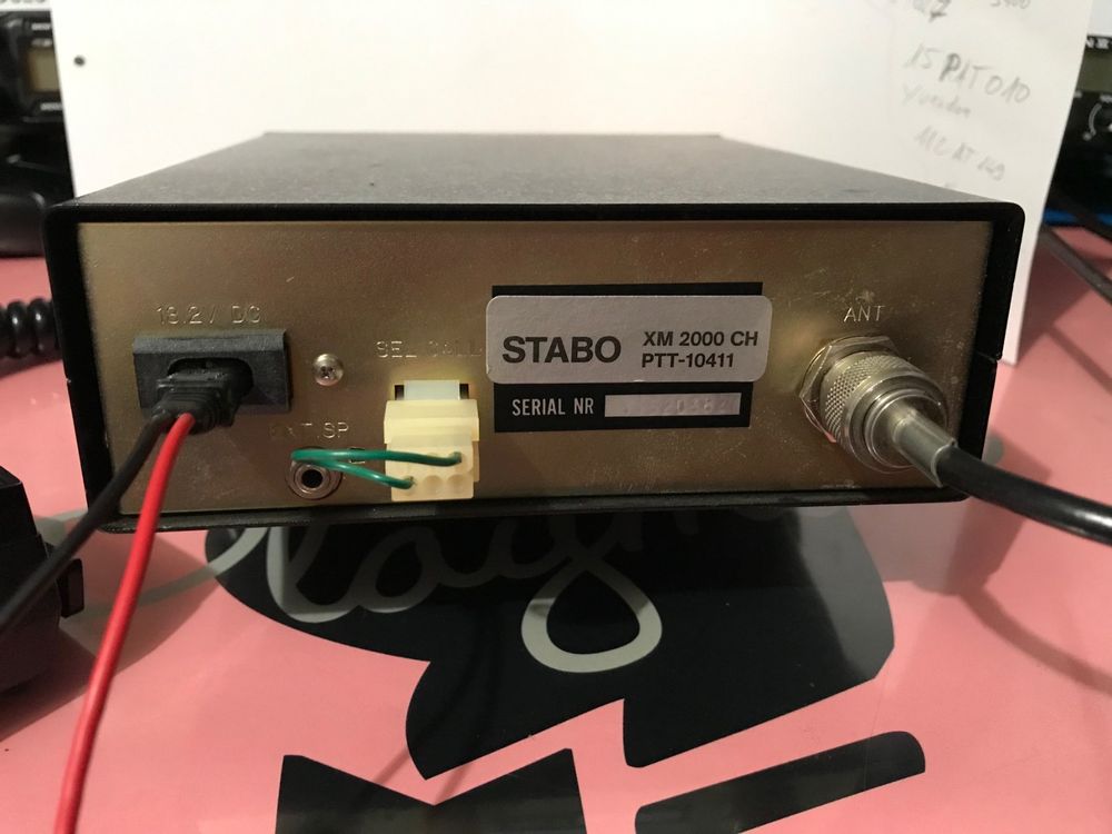 CB STABO XM 2000/22 AM/FM CH RADIO MOBILE (Neu (gemäss Beschreibung ...