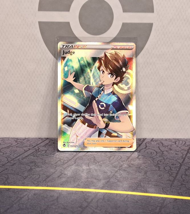 JUDGE FULL ART TG25/TG30 SILVER TEMPEST POKEMON KARTE MINT (Gebraucht ...