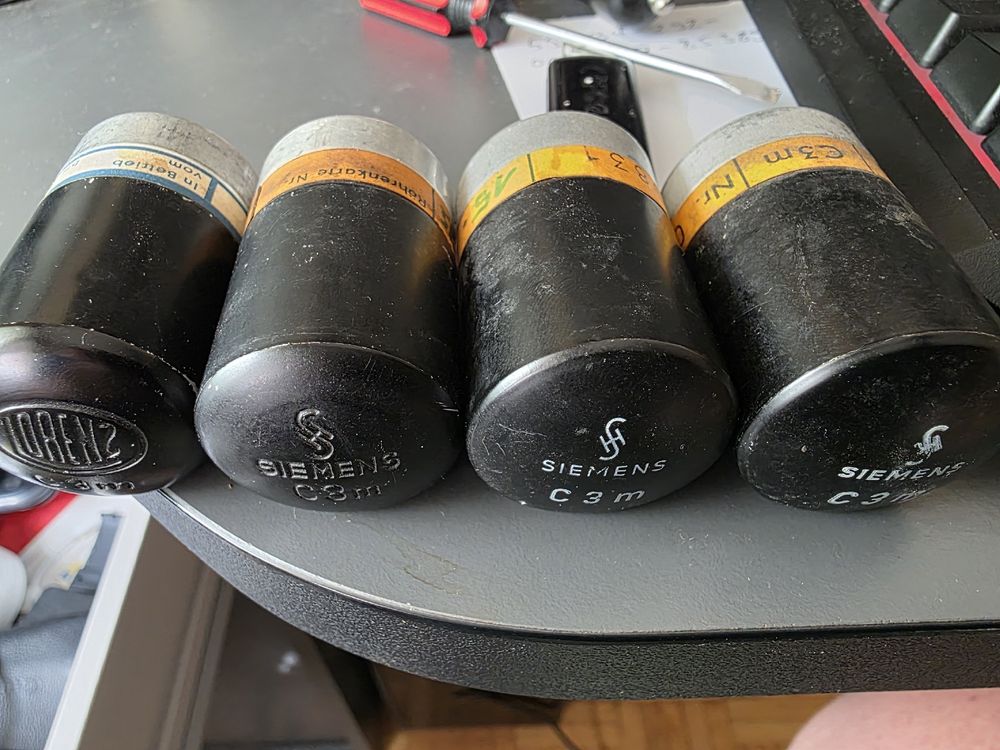 Poströhren C3m NOS 15 bis 17mA Pentoden Loctal Base Longlif (Neu ...