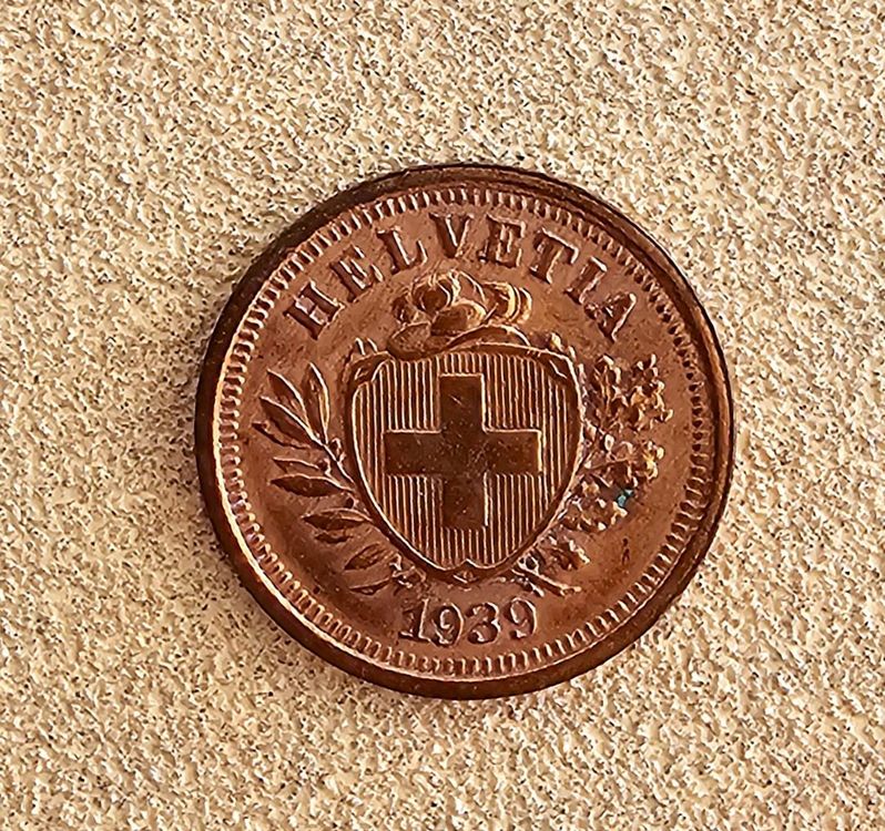 1939 Rappen Centime (Gebraucht) in Meyrin für CHF 40 – mit Lieferung auf Ricardo kaufen