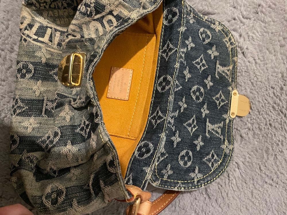 Louis Vuitton Vintage Denim Bag | Kaufen auf Ricardo