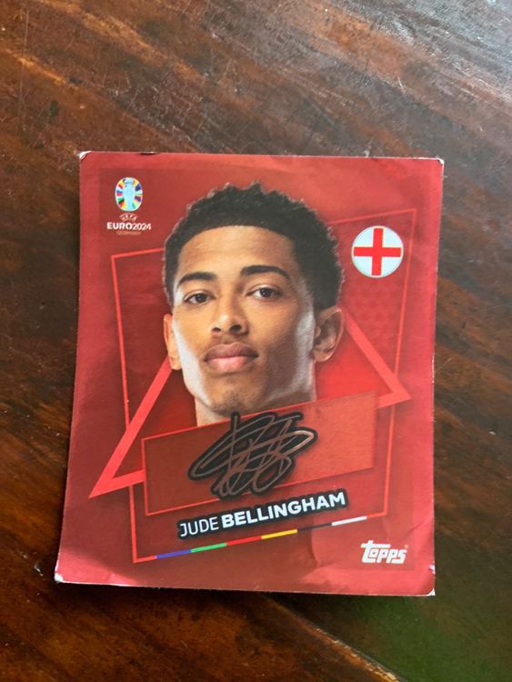 Topps Karte von Jude Bellingham - SP - Unterschrieben (Gebraucht) in ...