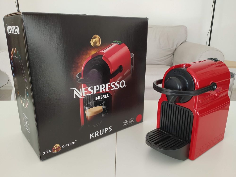 Krups Inissia Nespresso Rot/Rouge/Red | Acheter sur Ricardo