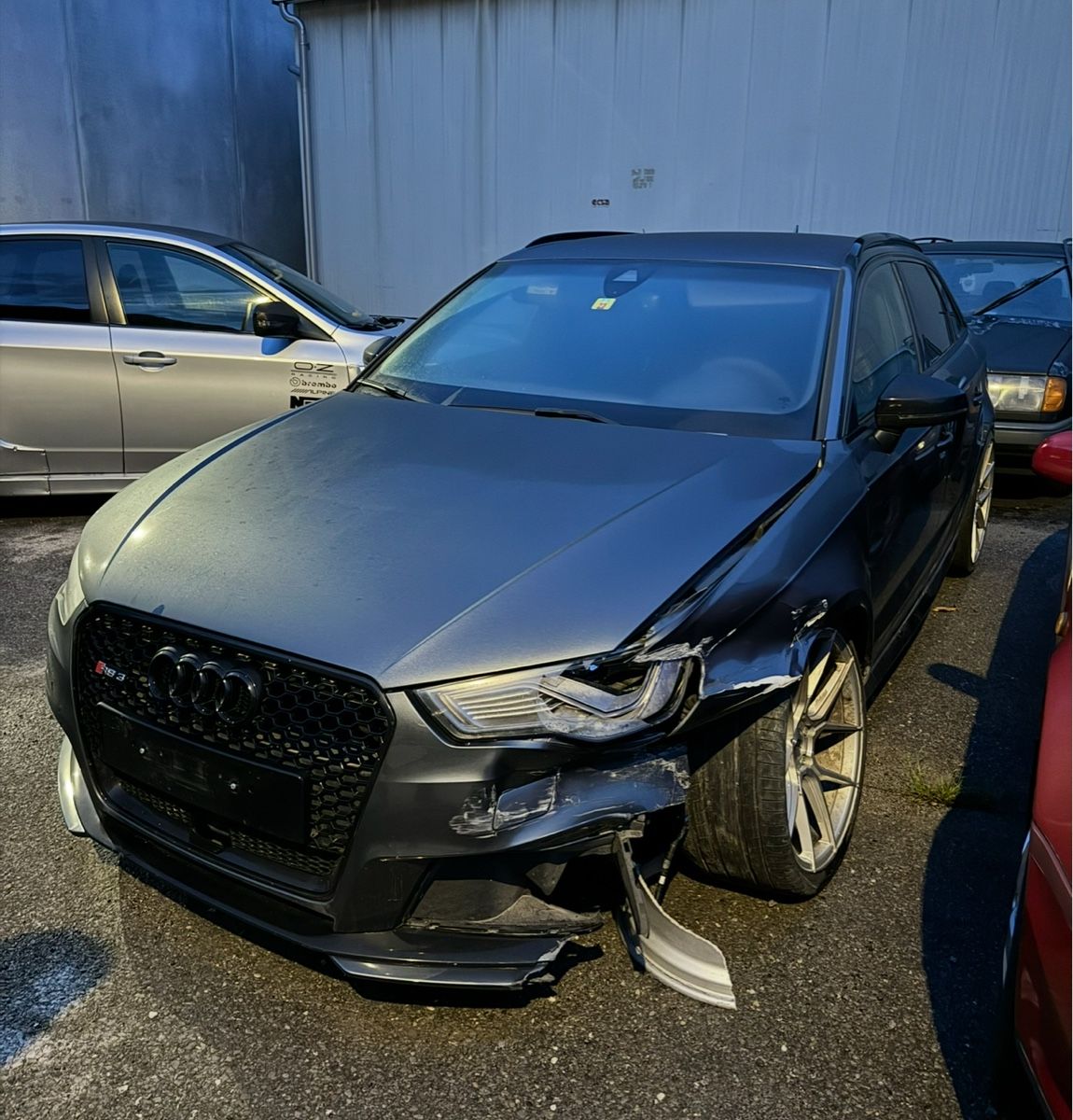 Unfall Audi Rs3 (Defekt) in Solduno für CHF 1 – nur Abholung auf ...