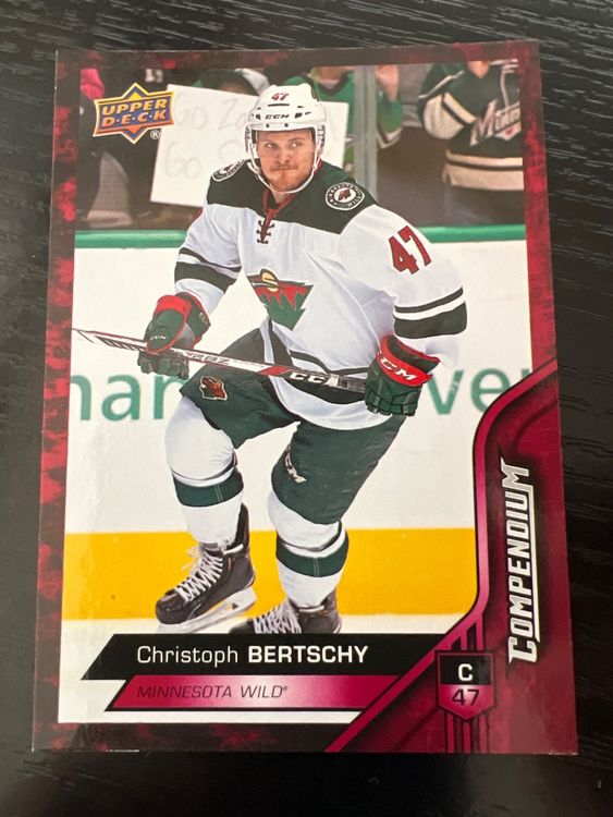 Christoph Bertschy NHL Fribourg Gotteron HCFG SCB Wild | Kaufen auf Ricardo