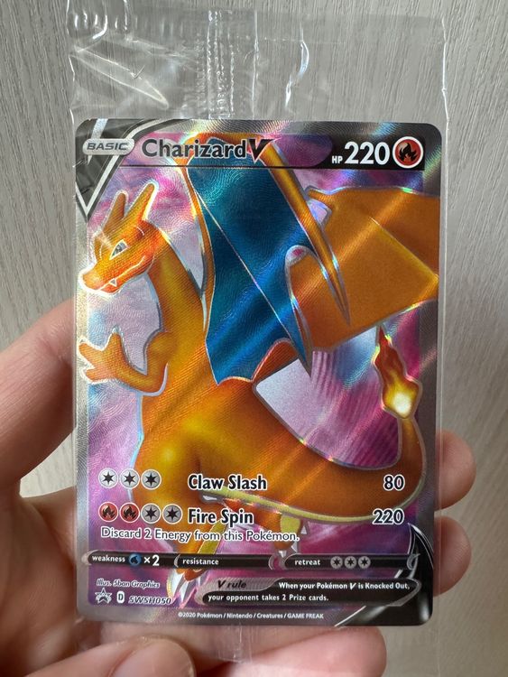 Charizard V promo (Neu und originalverpackt) in Confignon für CHF 9 ...