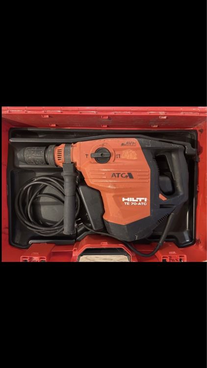 Perforateur Burineur/Bohrhammer Hilti TE 70 ATC AVR (Gebraucht) in Echallens für CHF 1590 – nur ...