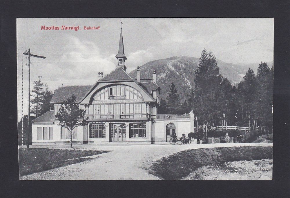 MUOTTAS - MURAGL - BAHN, Bahnhof / Talstation (Gebraucht) in Wikon für CHF 6 – mit Lieferung auf ...