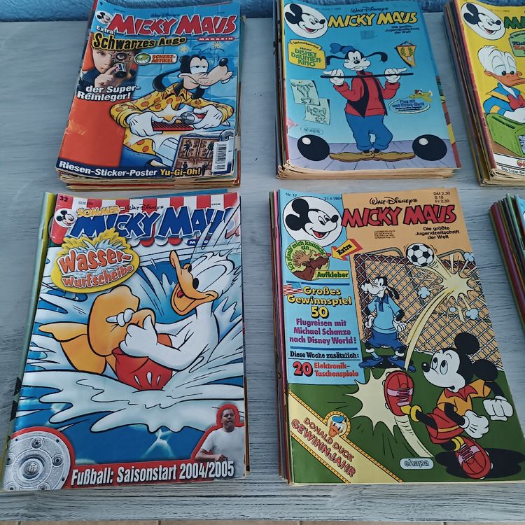 Micky Maus Hefte Konvolut Sammlung Nostalgie Comic Kult | Kaufen auf Ricardo