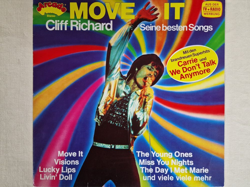 Cliff Richard LP – Move It - Seine Besten Songs (Gebraucht) in Root für ...